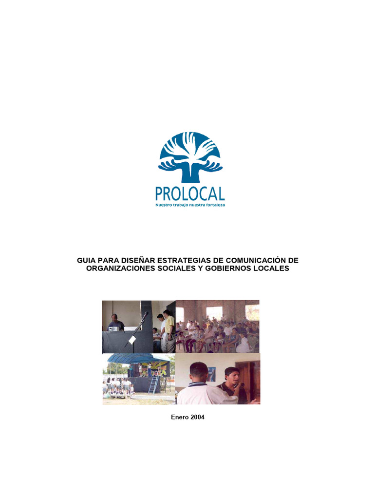 Guia para Disenar Estrategias de Comunic | PDF