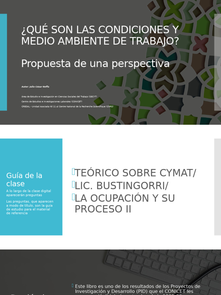 CyMAT - J.C. Neffa 2023 | PDF