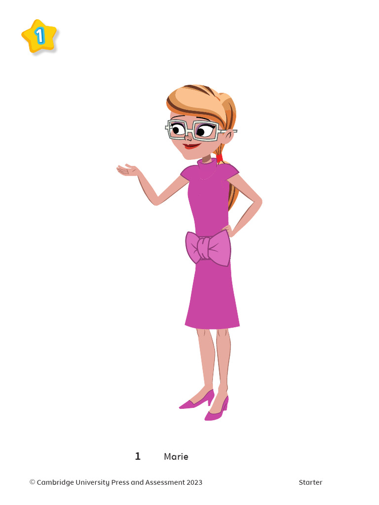 KidsBox Starter Flashcards Unit 1 | PDF