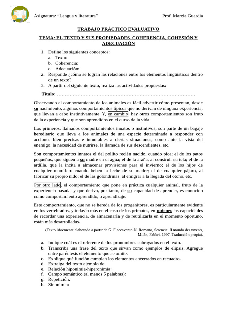 TRABAJO PRÃ CTICO EVALUATIVO 1 | PDF