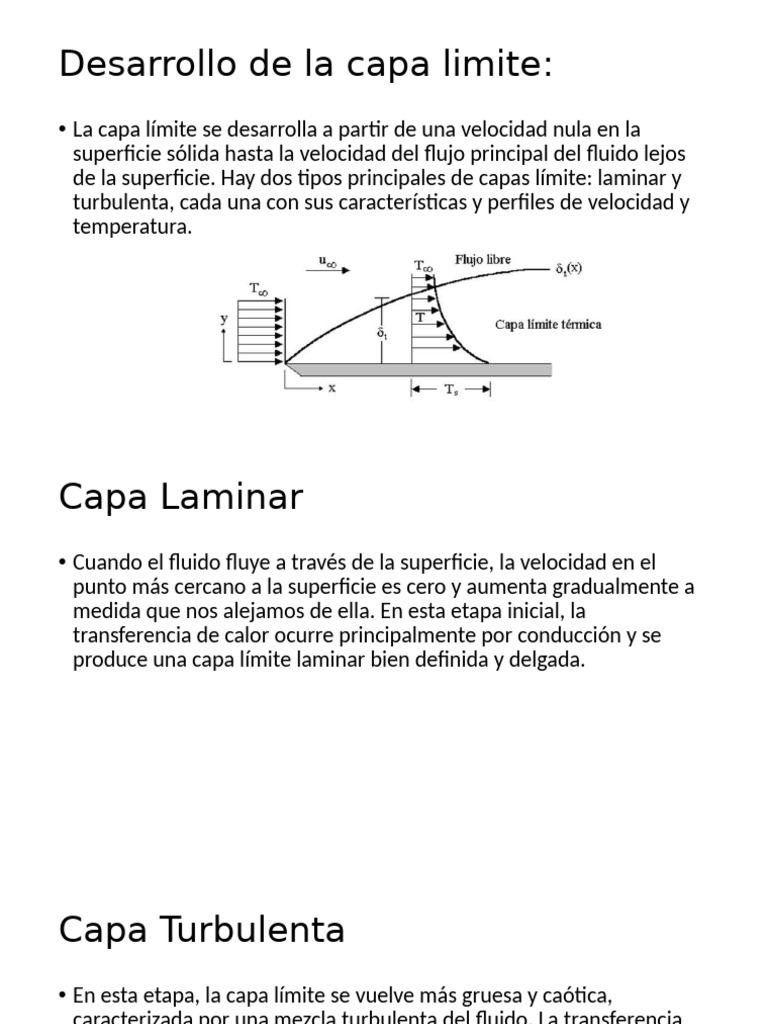 Desarrollo de La Capa Limite | PDF