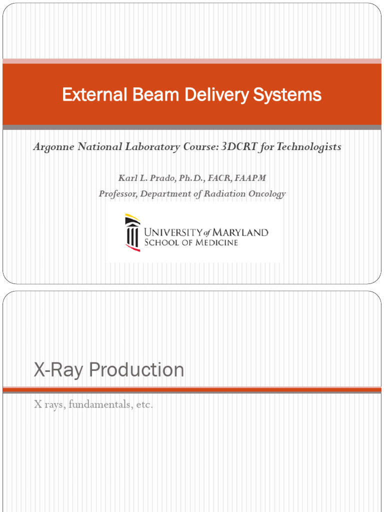 External Beam Delivery Systems | PDF