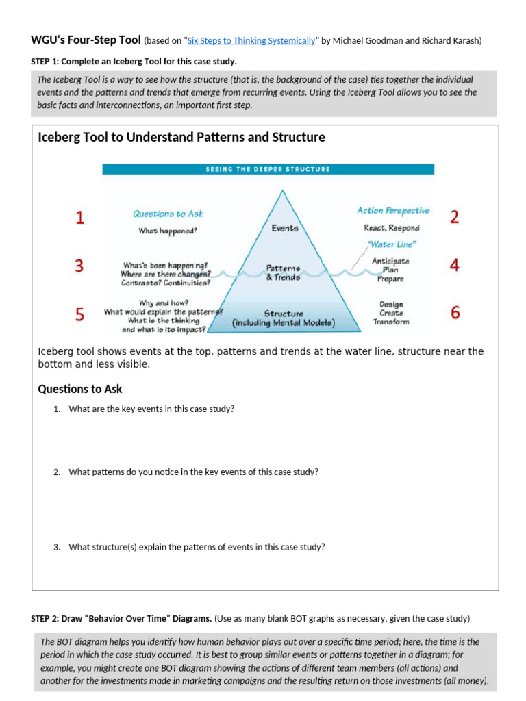 Four Steps Tool | PDF