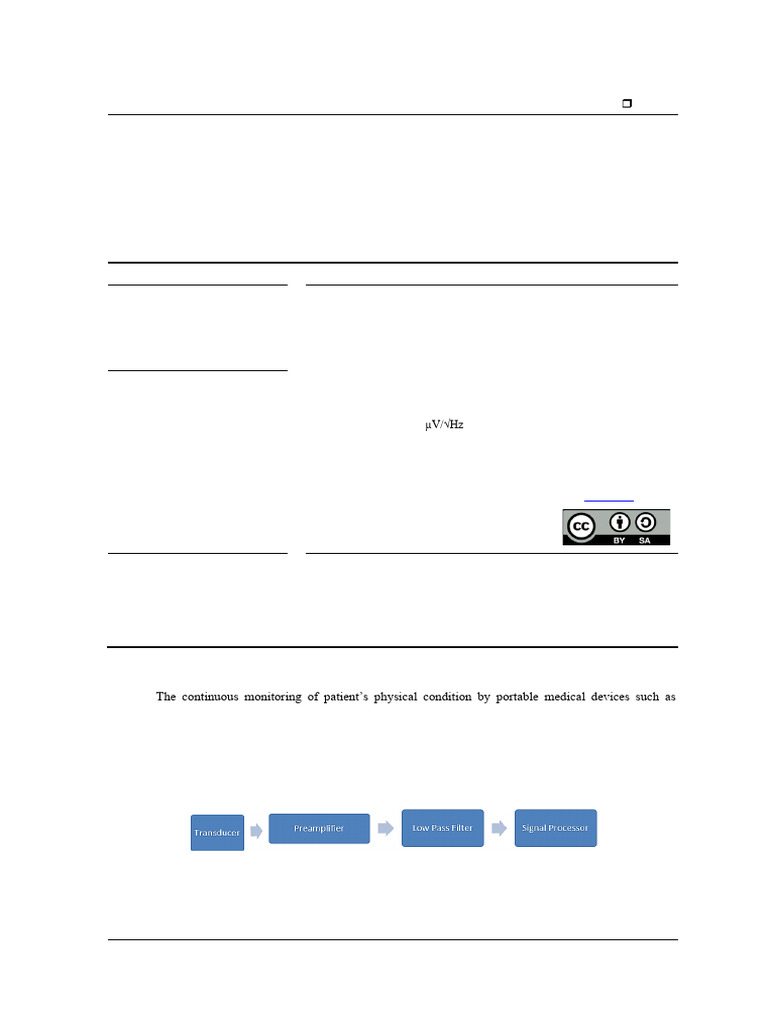 Low power CMOS Gm-C based low pass filter for front end neural signal ... Low power CMOS Gm-C based low pass filter for front end neural signal ...