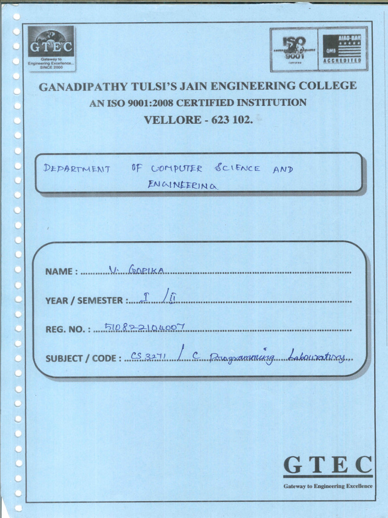 C Prog Old Manual | PDF C Prog Old Manual | PDF