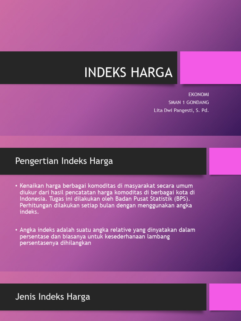 Indeks Harga | PDF