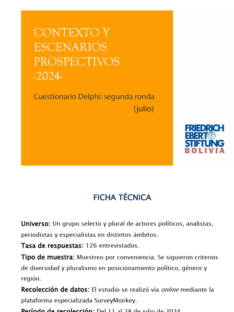 Estudio Delphi 2024 (FES) (Difusiã N) | PDF