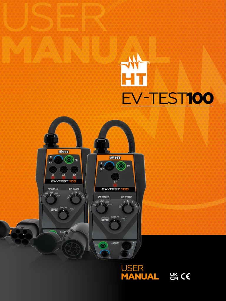 Manual EV TEST 100 | PDF
