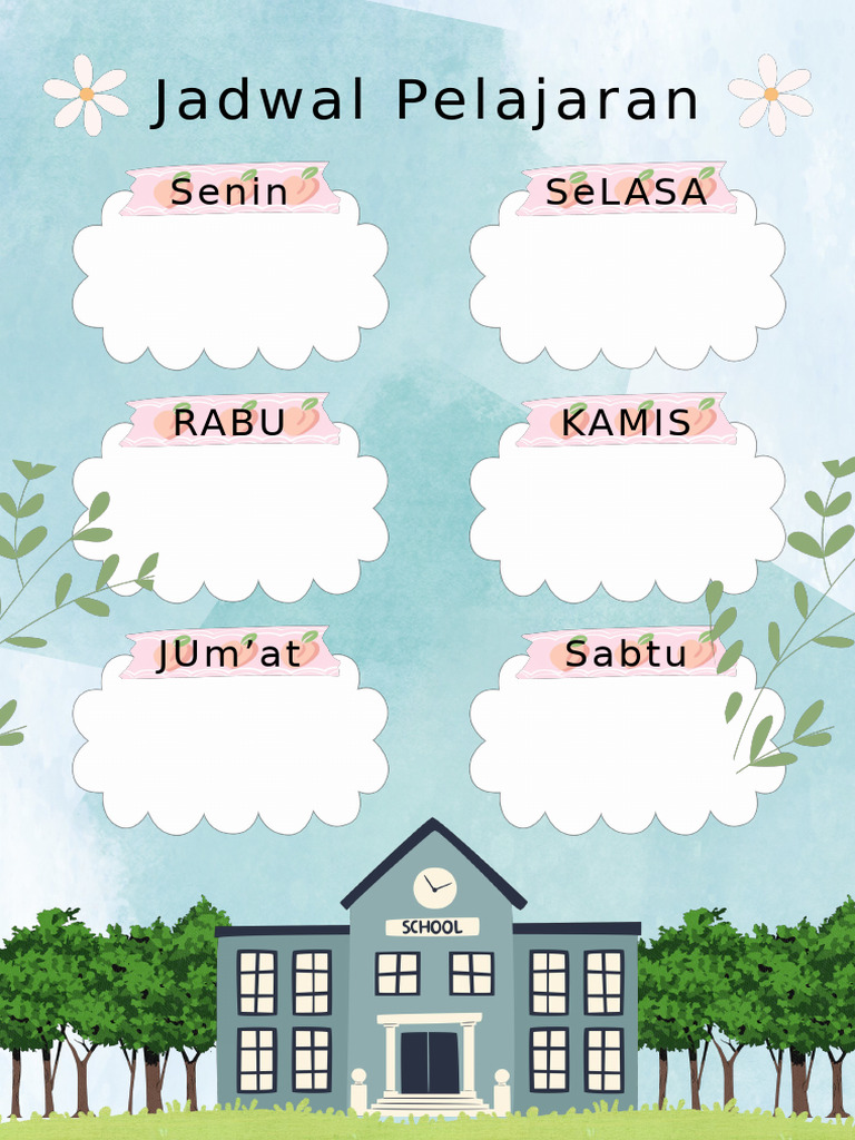 Warna Warni Ilustrasi Lucu Jadwal Pelajaran A4 Dokumen | PDF Warna Warni Ilustrasi Lucu Jadwal Pelajaran A4 Dokumen | PDF