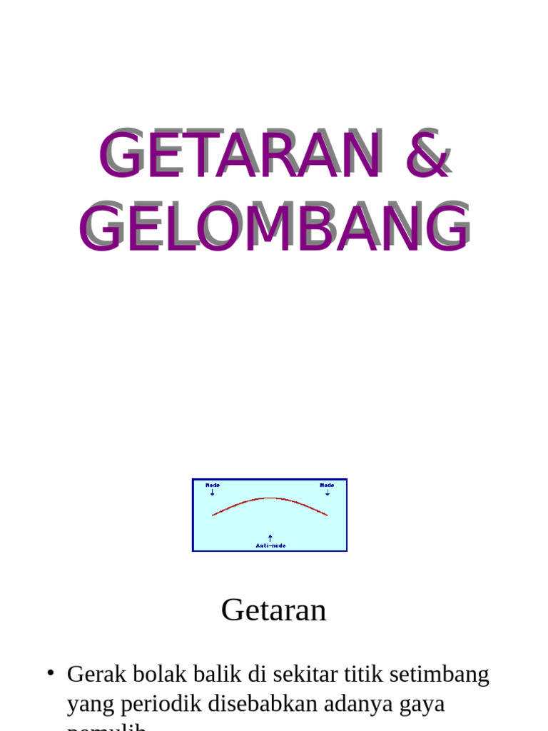 Getaran | PDF