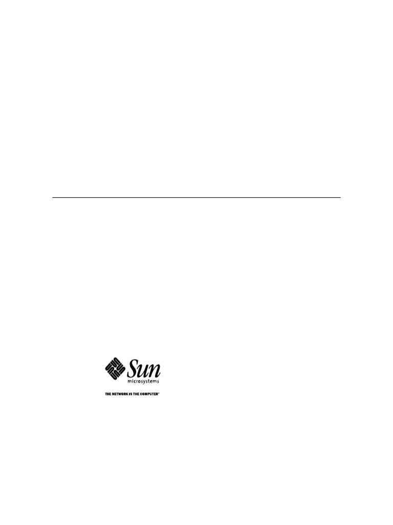 Sparcstation 20 Service Manual: Sun Microsystems Computer Company A Sun ...