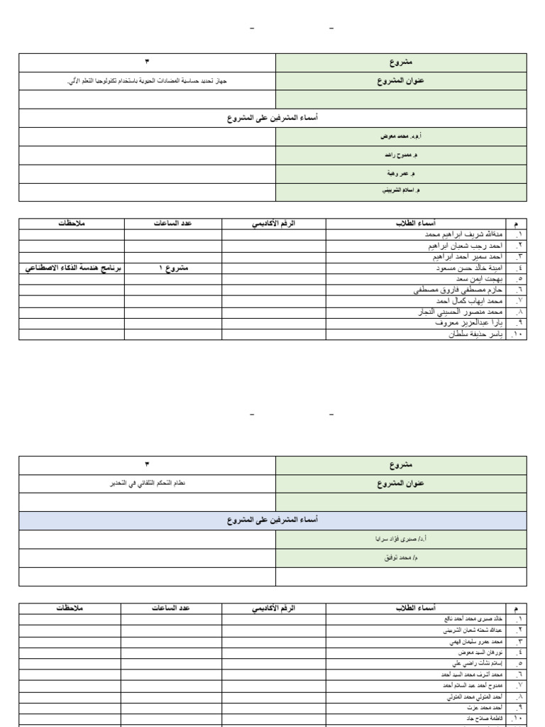 Projects 2024 Final | PDF