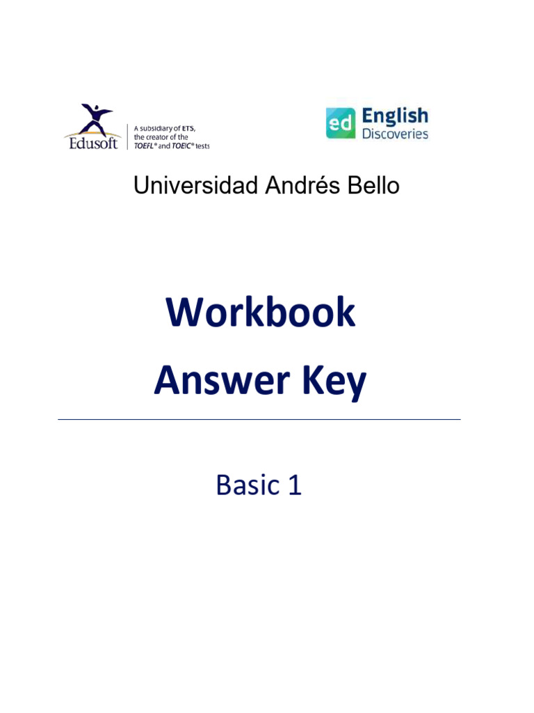 Basic 1 - Workbook Answer Keys - All Units | PDF