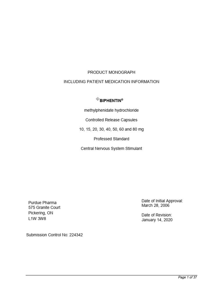 Biphentin: Page 1 of 37 | PDF