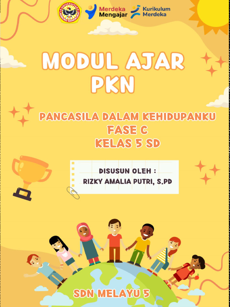 Modul Ajar PKN Kelas 5 SD - Rizky Amalia Putri | PDF