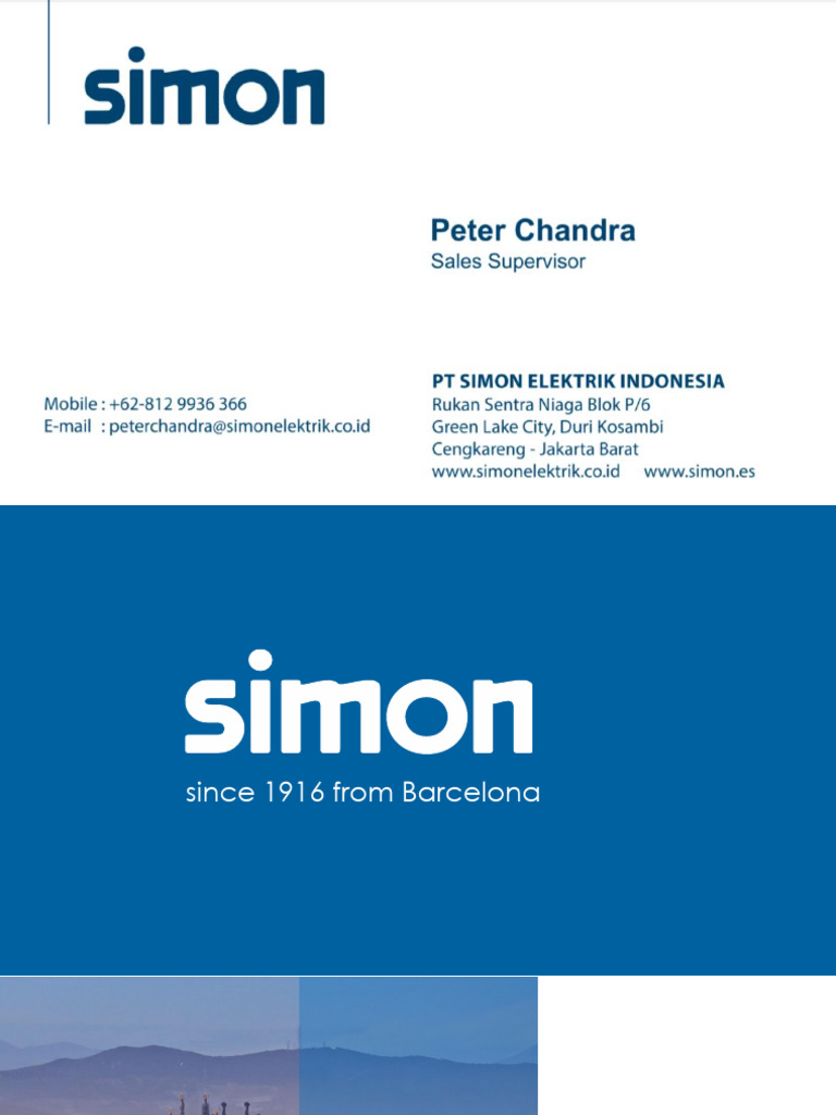 SIMON Introduction APAC V2022 | PDF