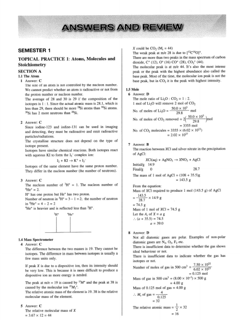 Scheme Answer Sem 1 Past Year Maths T | PDF
