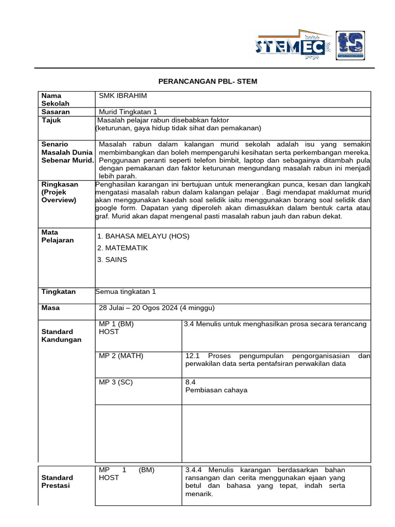 Pbl Tingkatan 1 Host Bahasa Melayu Pdf
