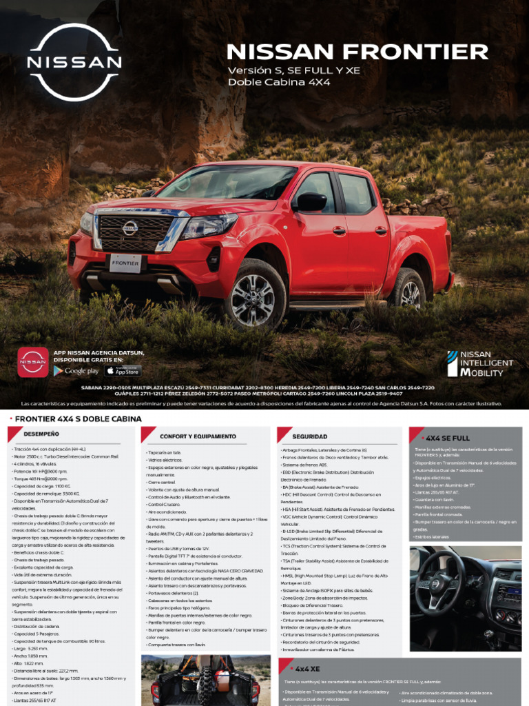 Ficha Frontier | PDF