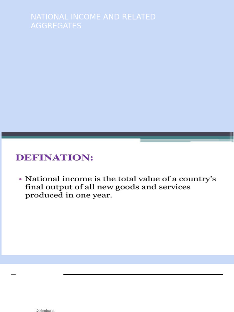 12 - National Income Accounting | PDF