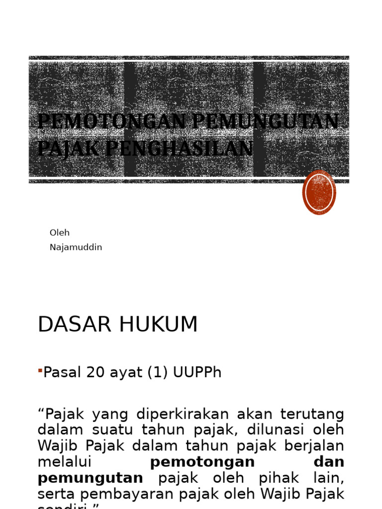 PotPut Najamuddin | PDF