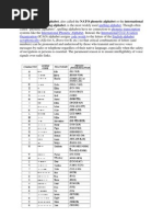 NATO Phonetic Alphabet (Alpha, Bravo Charlie, Del | PDF | Lexicography ...