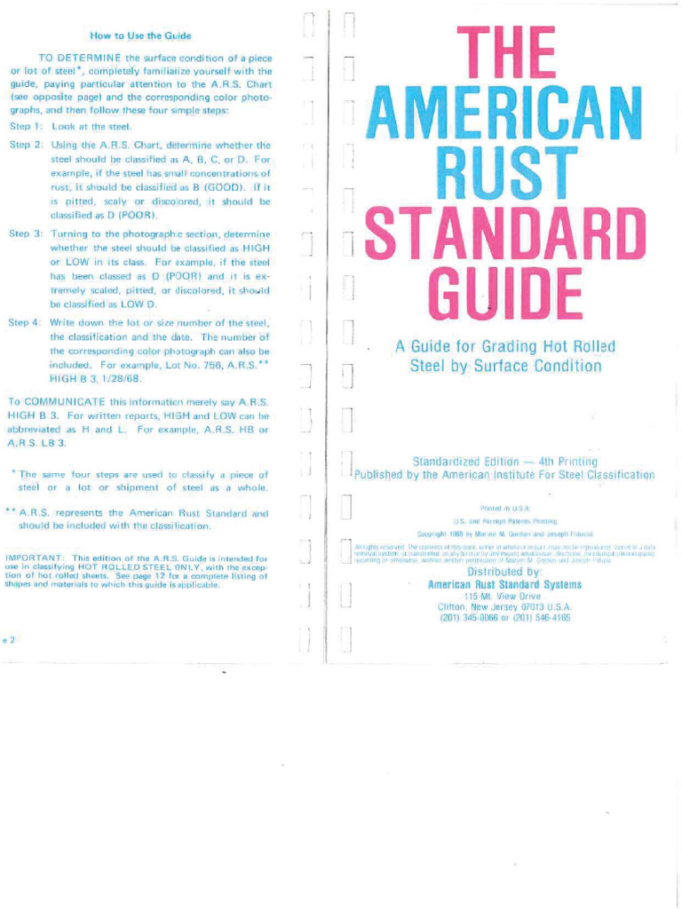 American Rust Standard Guide NEW | PDF