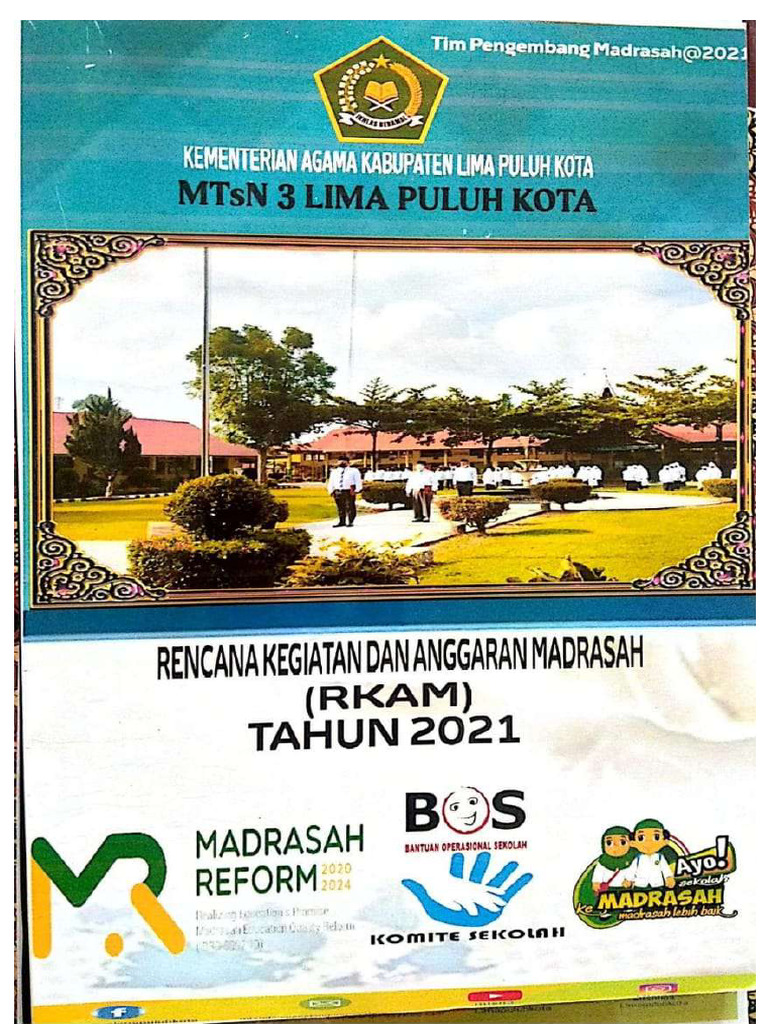 RKT - RKAM 2021 - Madrasah | PDF