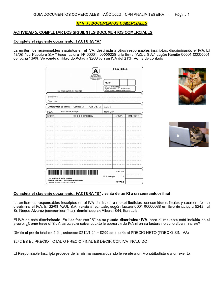 TP #2 Doc Comerciales | PDF