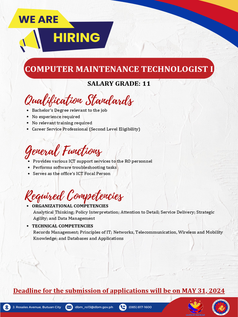 RO13 Notice of Vacancy 2024 1 | PDF