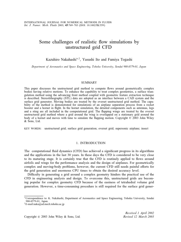 Some-Challenges of Realistic Low Simulations | PDF