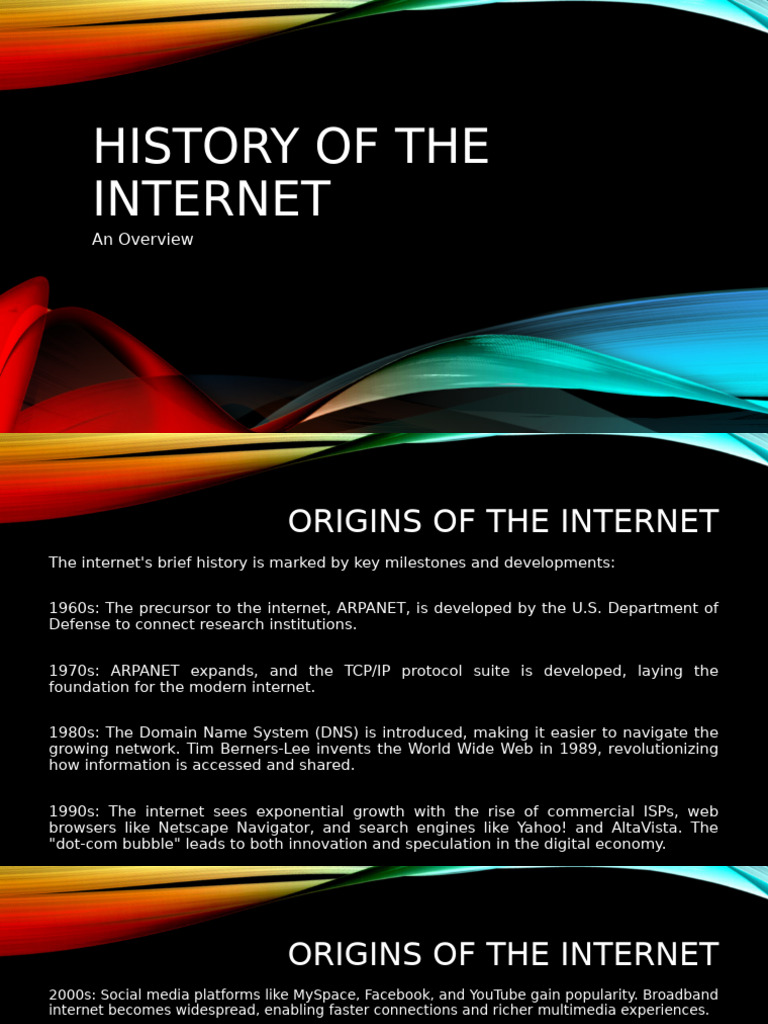 Evolution of The Internet | PDF | Internet | Social Science