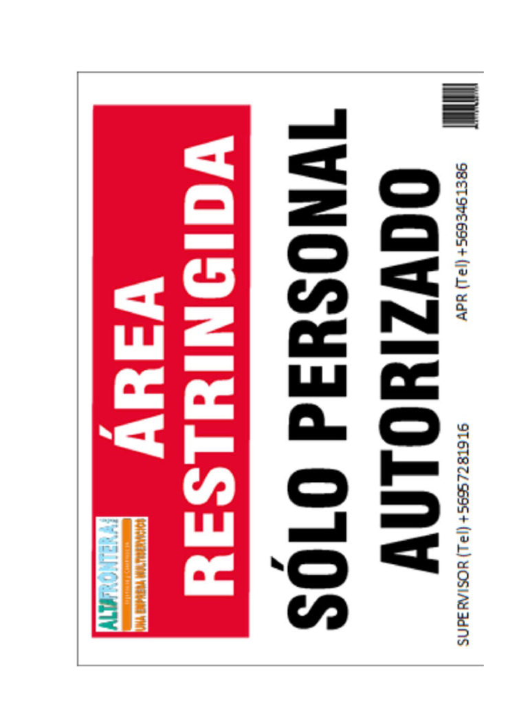 Area Restringida | PDF