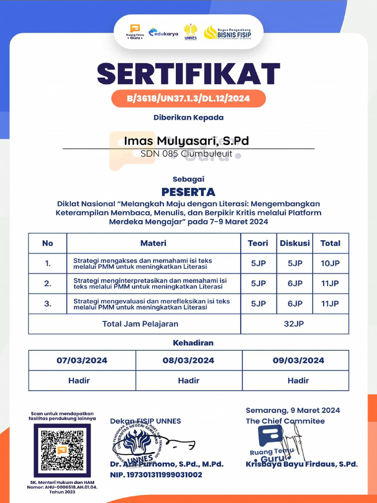 RuangTemuGuru Bu Imas | PDF