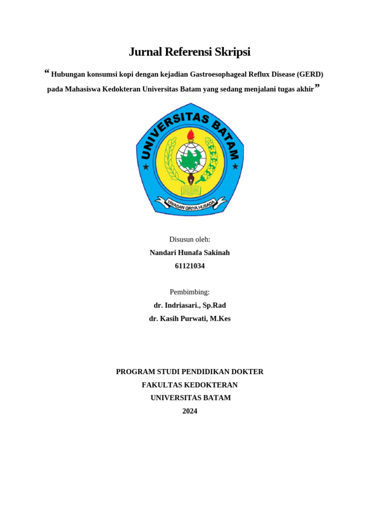 Referensi Jurnal Skripsi 01 | PDF