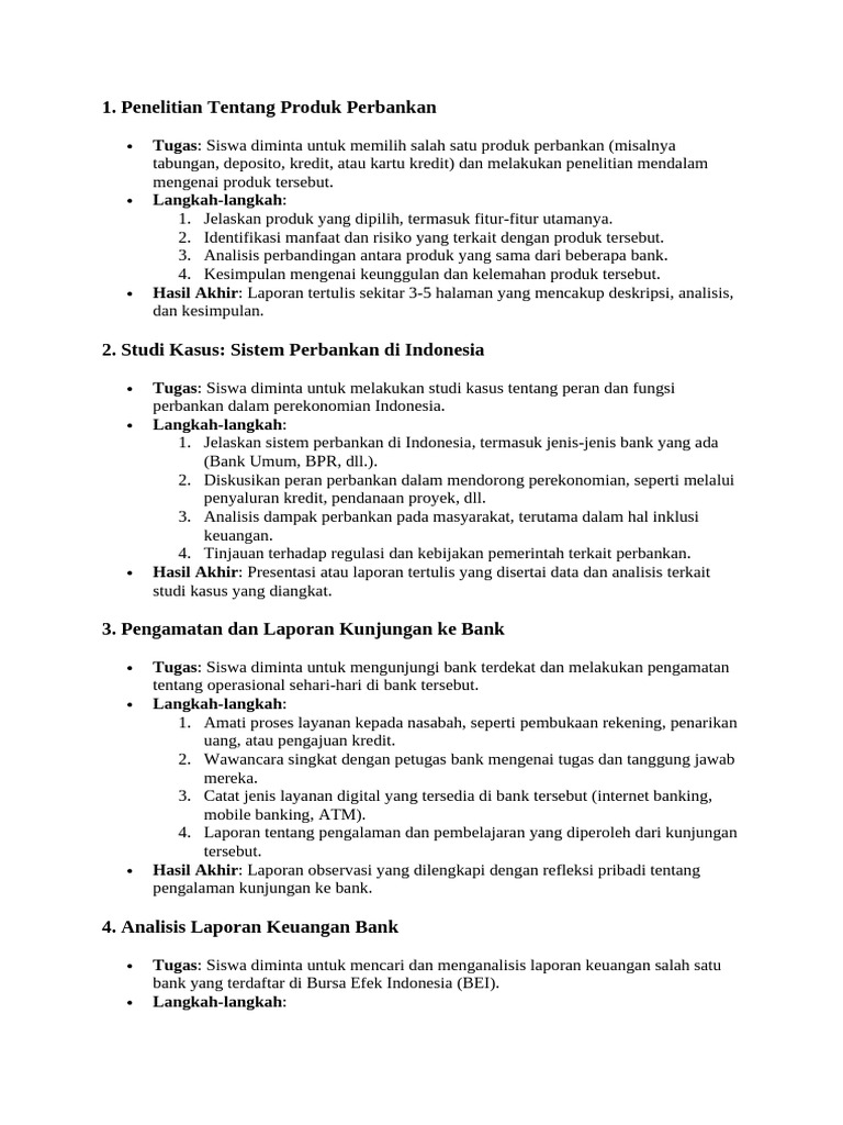 TUGAS X-AKL Perbankan | PDF