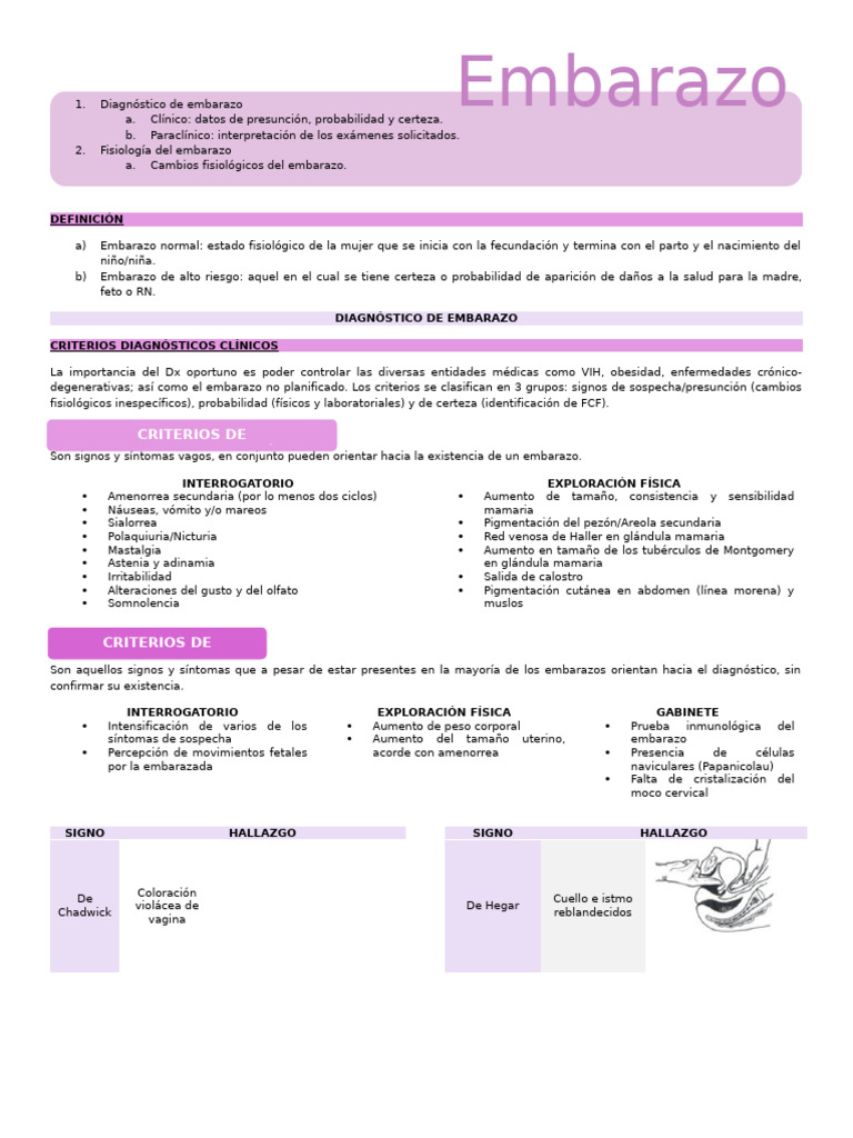 EMBARAZO | PDF