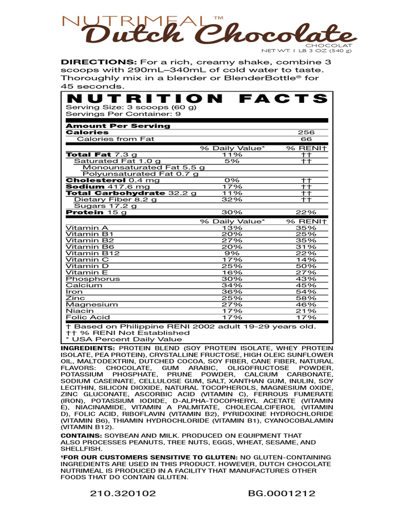 Nutrimeal | PDF