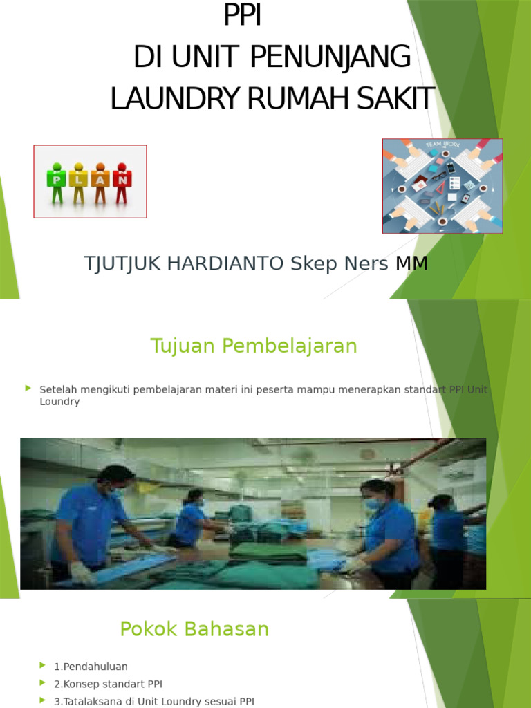 Tjutjuk - Materi Laundry | PDF