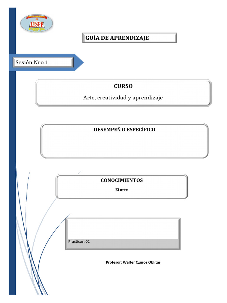 GUÍA 1, S1, SEM.1-Inicial IIIB | PDF GUÍA 1, S1, SEM.1-Inicial IIIB | PDF