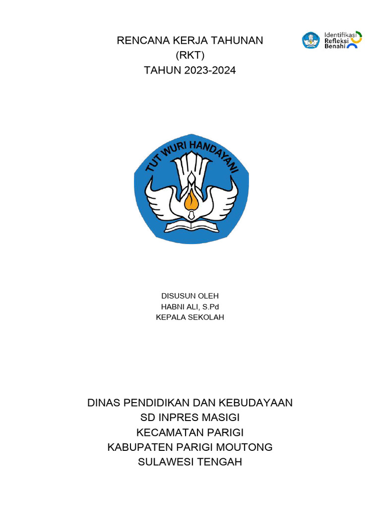RKT SD Inpres Masigi 1 | PDF