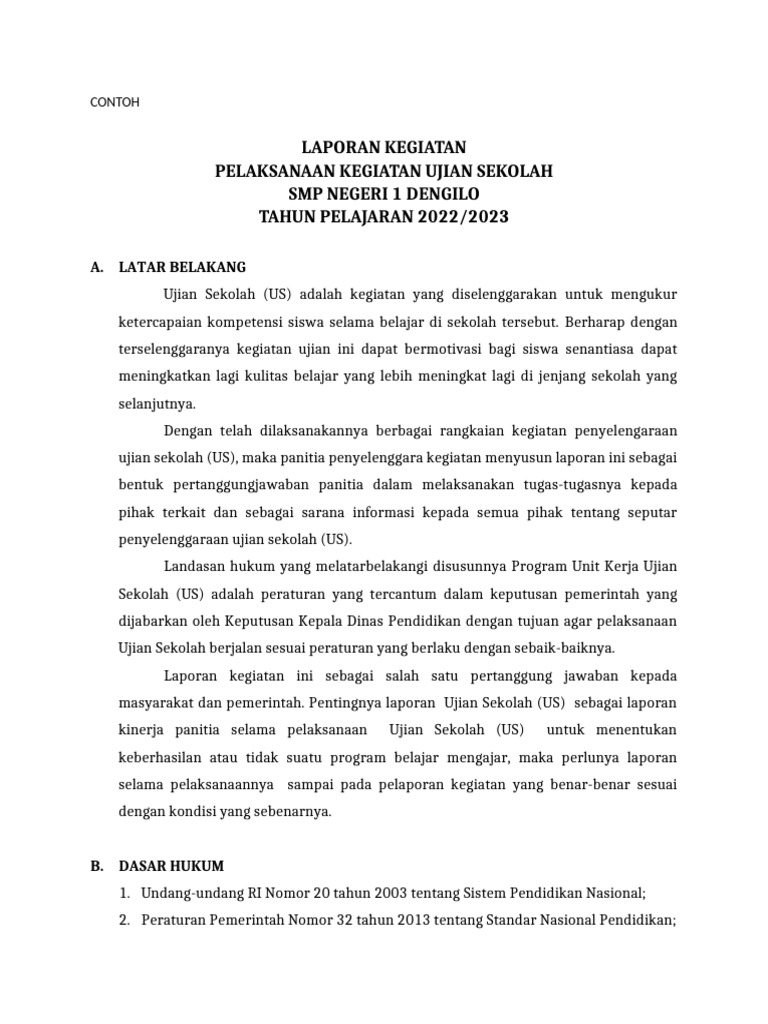 CONTOH | PDF