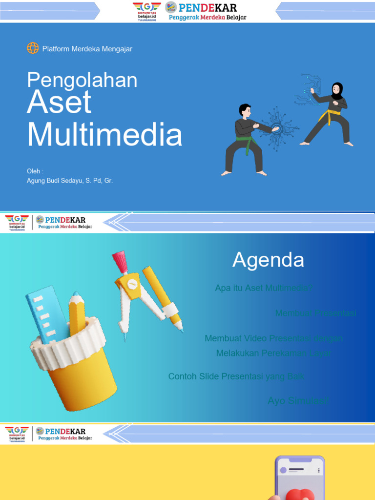 Pengolahan Aset Multimedia | PDF | Seni | Komputer