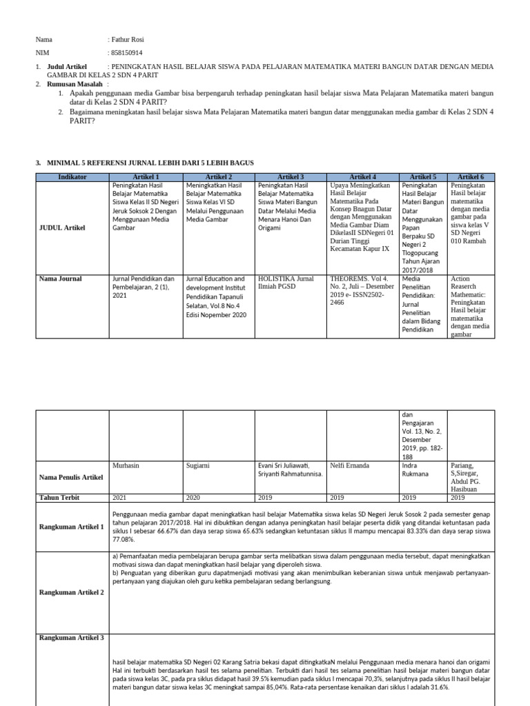 Tugas 1 (Fathur Rosi) | PDF