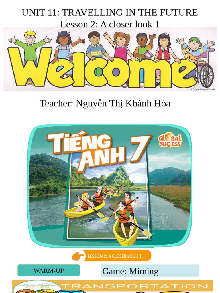 Unit 11 Travelling in The Future Lesson 2 A Closer Look 1 | PDF