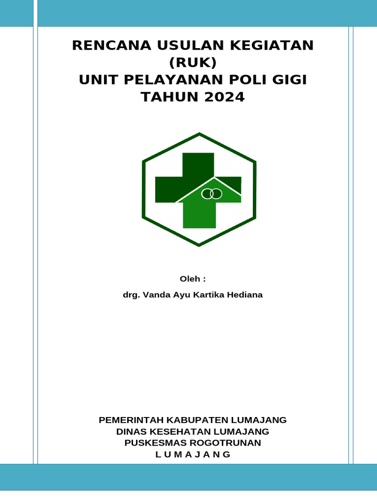 Matriks Ruk 2024 Untuk Poli Gigi | PDF