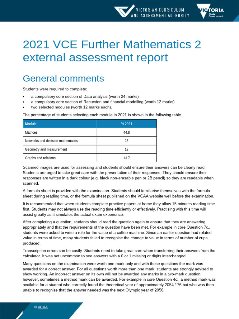 2021 Part 2 Exam - Answers | PDF