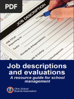 Job Description Acknowledgement | PDF