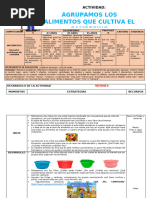 MIERCOLES 5 - SESIÓN DE APRENDIZAJE Divertido Es Agrupar Con Frutas | PDF | Cognición