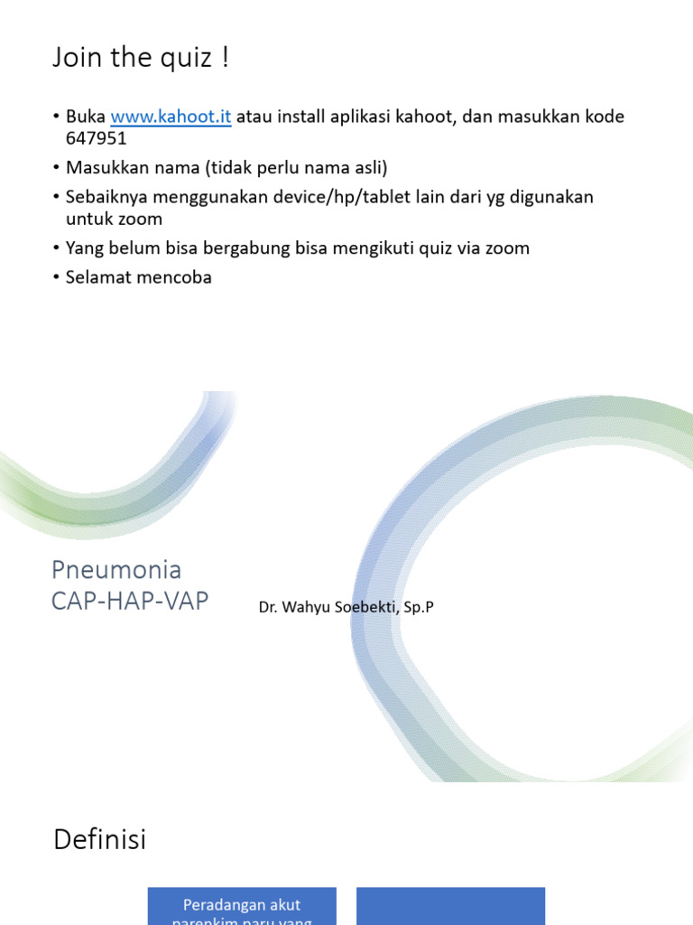 Pneumonia CAP-HAP-VAP | PDF